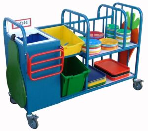 Crockery Clearing Trolley | Clearing Trolleys | Edusentials