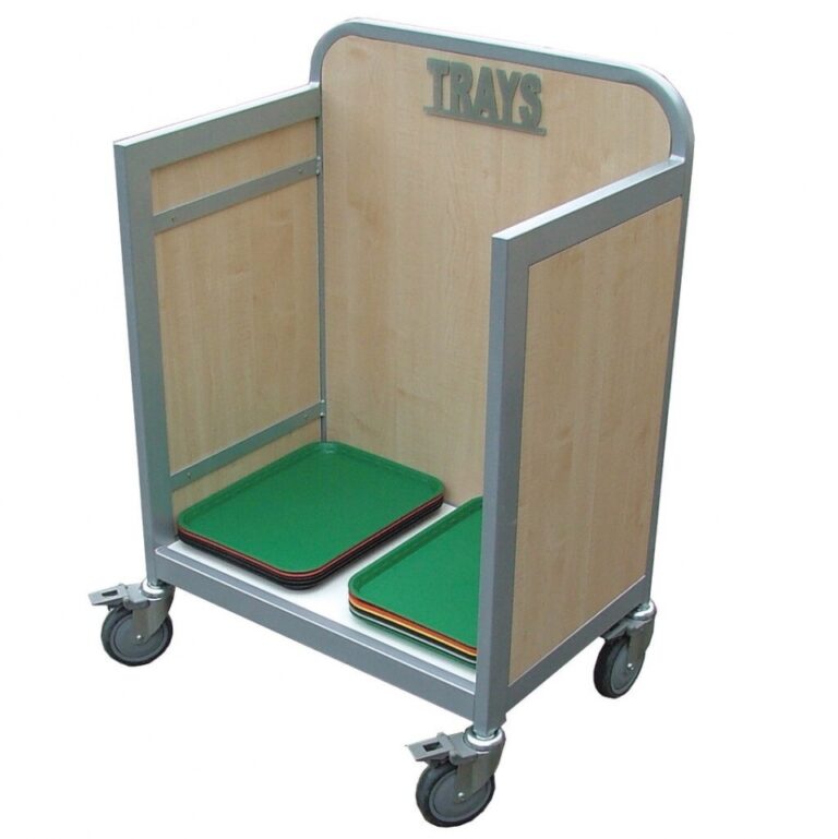 Tray Trolley | Cutlery and Tray Storage | Catering | Edusentials