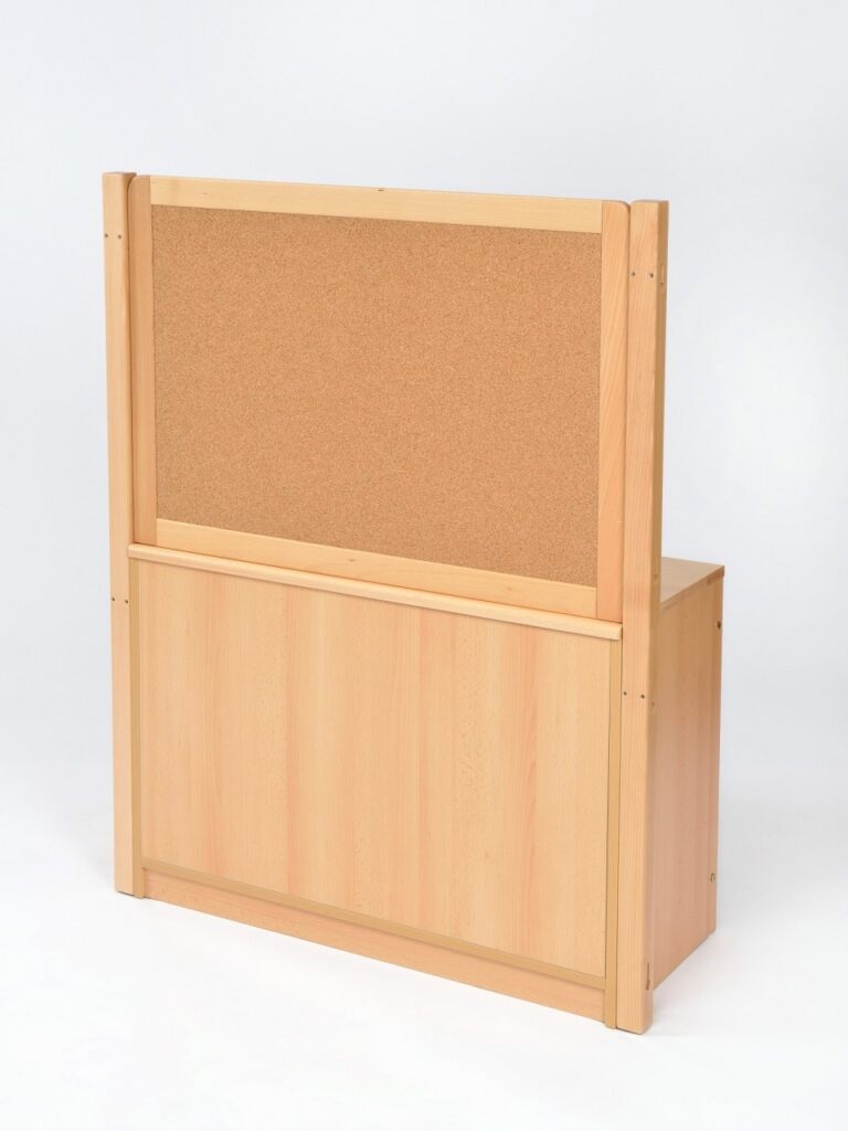 Room Scene Storage with Cork Divider | Room Scene Units | Edusentials