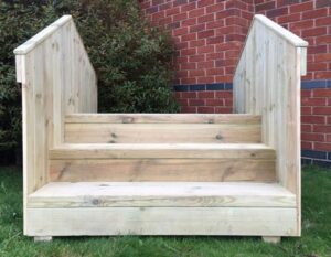 Wooden Step Bridge | Outdoor Play | Active Play | Edusentials