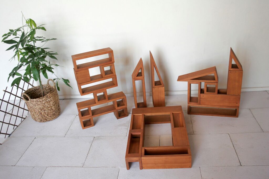 Wooden Outdoor Hollow Blocks | Hollow Blocks | Edusentials